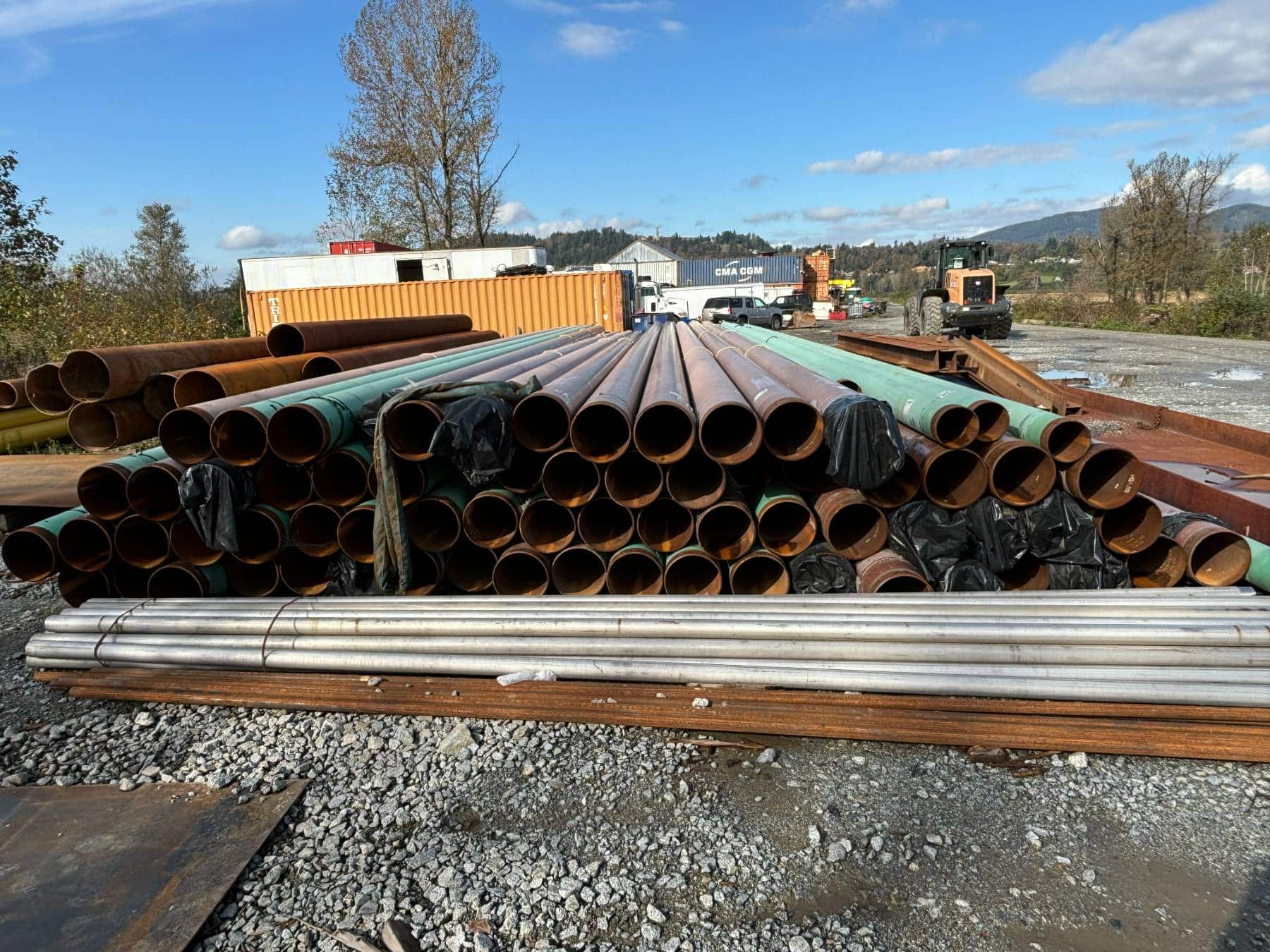 12' STEEL PIPE .312 WALL - Tradewind Salvage Solutions Ltd.